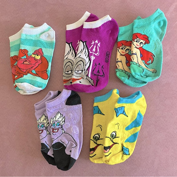 Disney | Accessories | Disney The Little Mermaid Ariel Sebastian Ursula ...